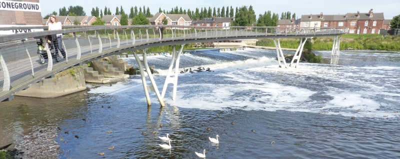 £4 million pounds worth of bridge at Castleford