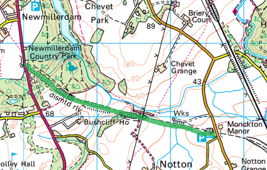 Chevet Branch Linemap