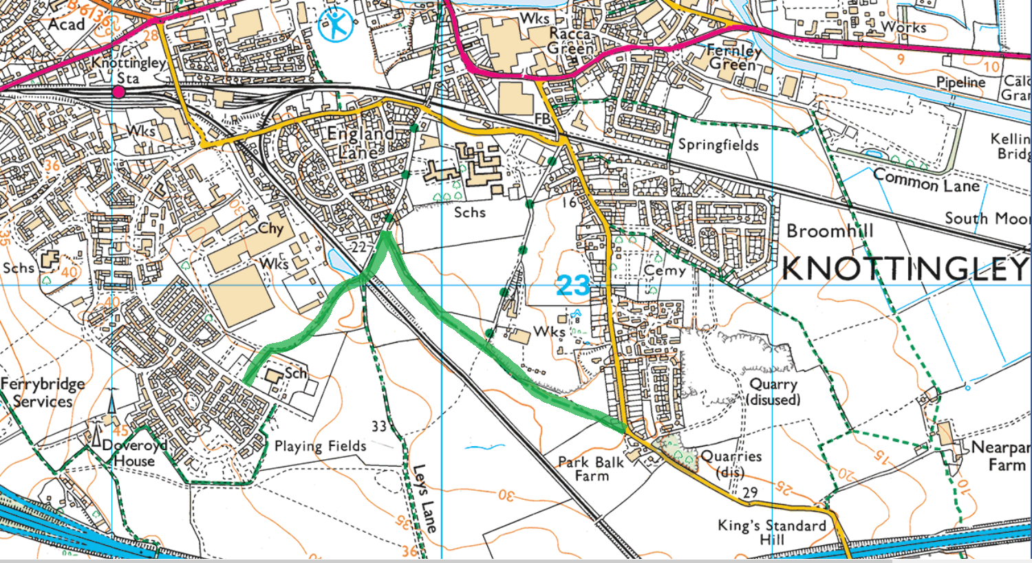 Knottingley SYD clubmap